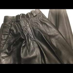 Vakko | Pants & Jumpsuits | Vakko Leather Pants | Poshmark